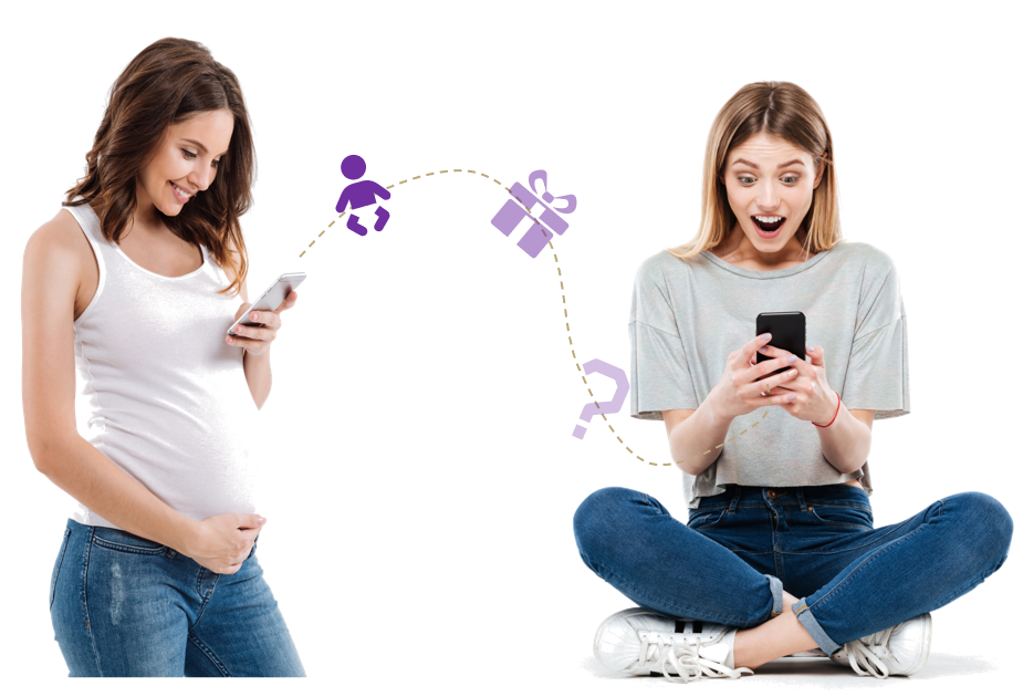 Annonce Grossesse Originale avec énigme - Escape-Gift